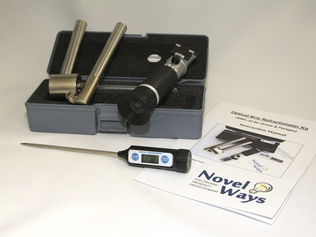 Brix Meter Kit, Optical NWL-32 - Products | Novel Ways